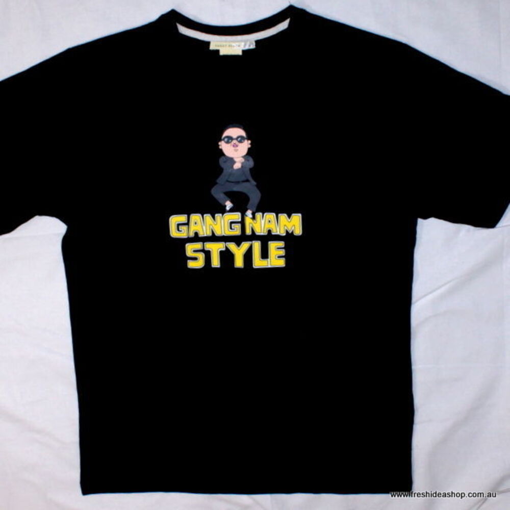 PSY inspired T-Shirt 100% Cotton - Gangnam Style | eBay