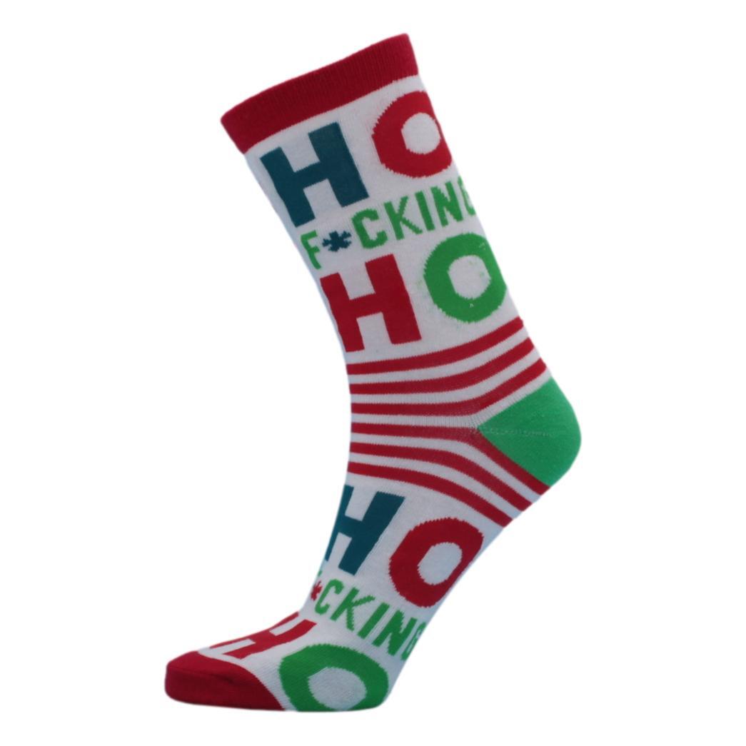 Adult Christmas Socks Men's Ladies Unisex Xmas Novelty Funny Kris ...