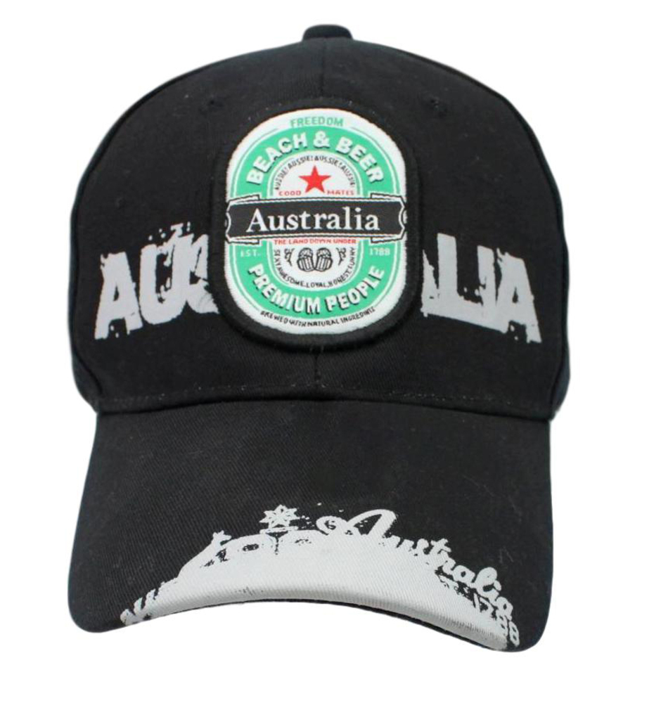Mens Cap Unisex Hats Baseball Cotton Australia Day Australian Flag ...