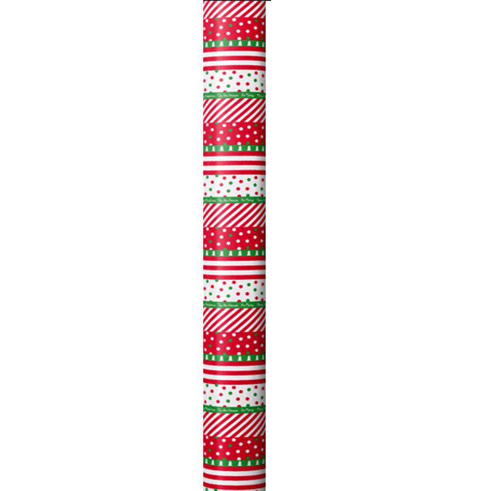 Christmas Gift Wrap Rolls Wrapping Paper 10m x 70cm Festive Xmas | eBay ...