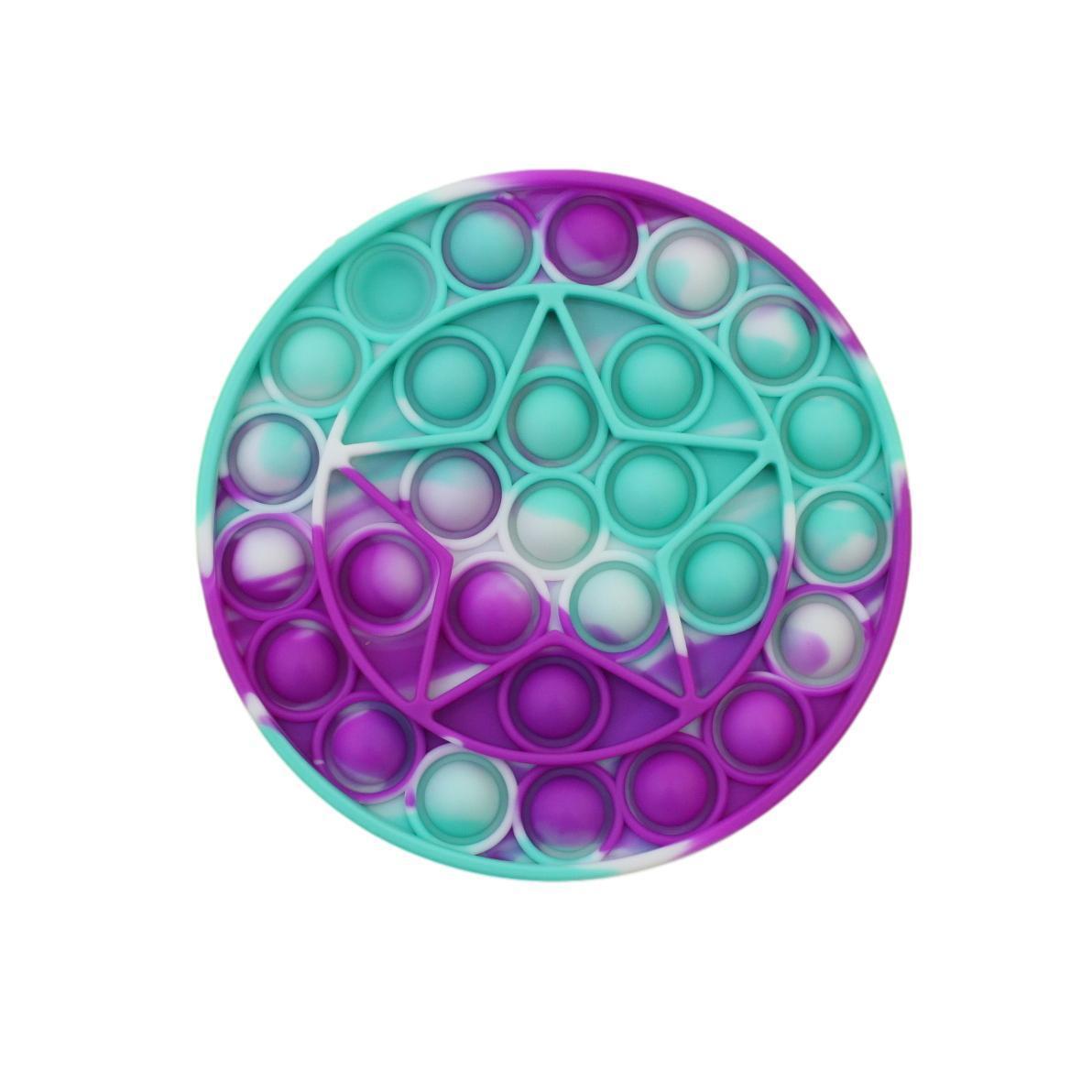 Pop Its Push It Pop Bubble Fidget Toy Sensory Stress Relief Tiktok Game ...