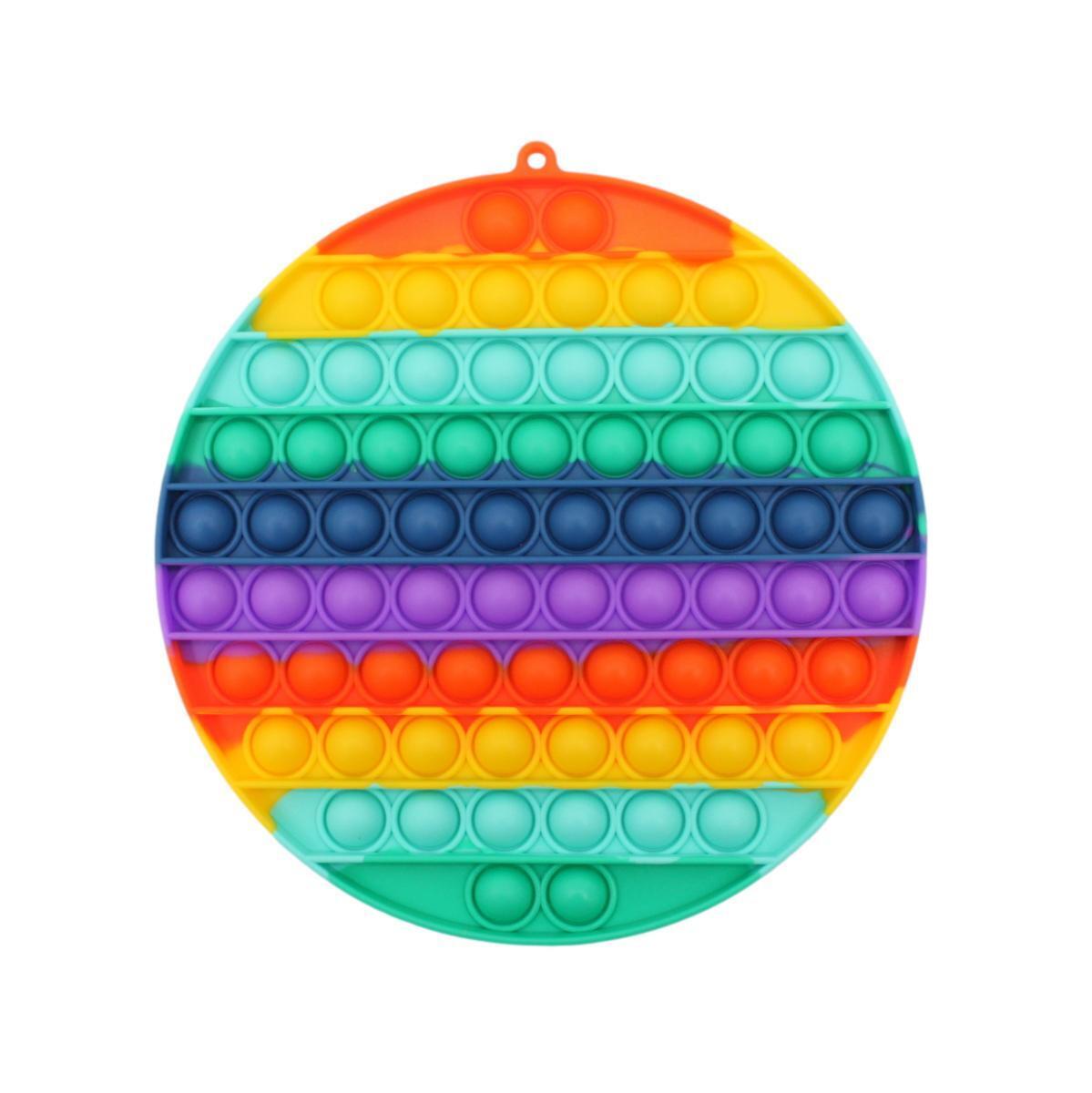 Pop Its Push It Pop Bubble Fidget Toy Sensory Stress Relief Tiktok Game ...