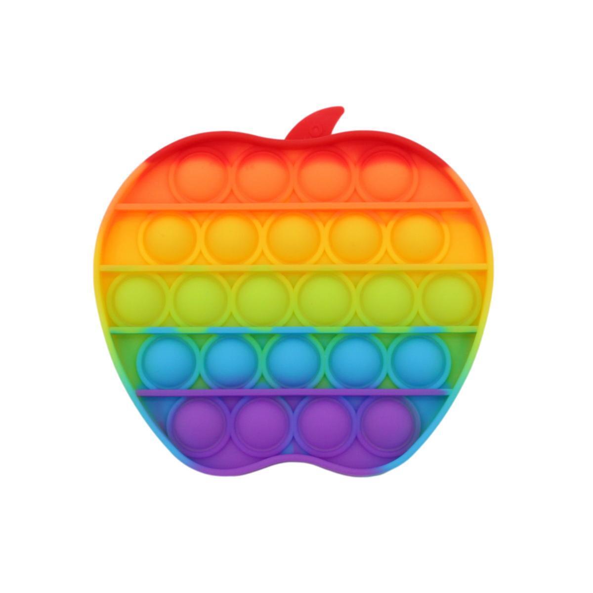 Pop Its Push It Pop Bubble Fidget Toy Sensory Stress Relief Tiktok Game ...