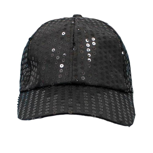 Trilby Sequin Fedora Hats Caps MJ Dress Up Dance Sequinned Plain Party ...